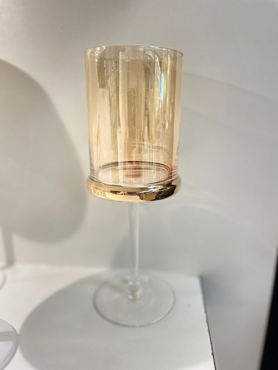 Set Of 6 Modern Square Drinking Glass 92745 Trendsettings